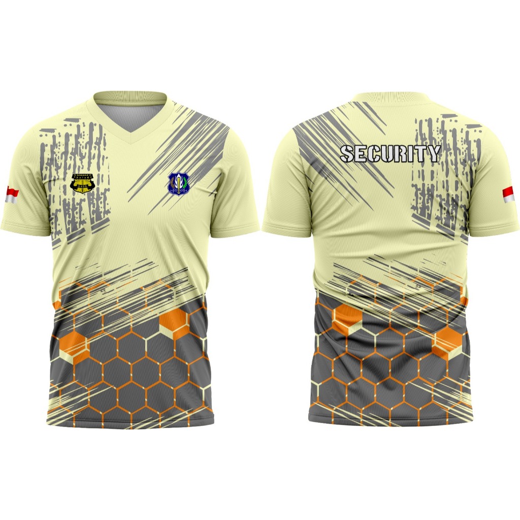 Jual JERSEY SECURITY TERBARU 2025//BAJU SATPAM//BISA CUSTOM NAMA DAN ...