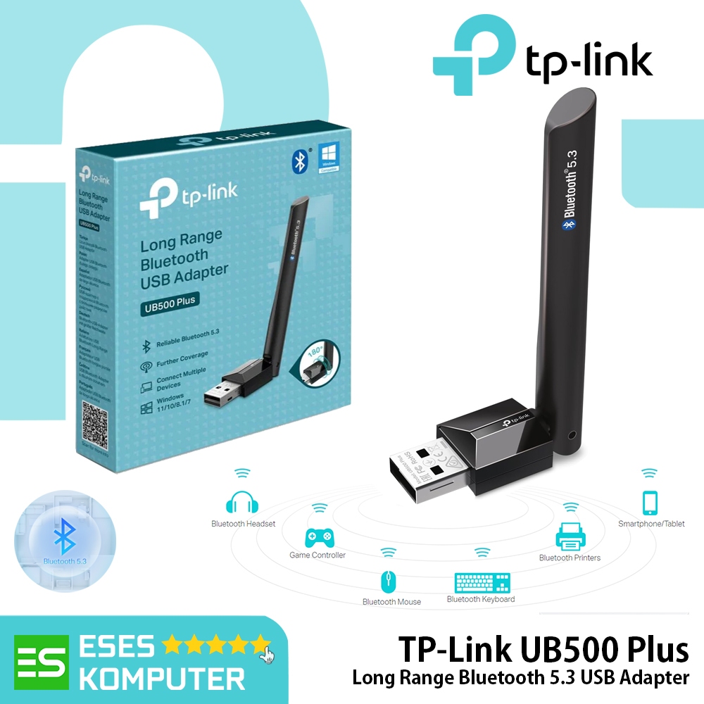 Jual USB Bluetooth TP-Link UB500 Plus Long Range Bluetooth 5.3 USB Adapter Dongle | Shopee Indonesia