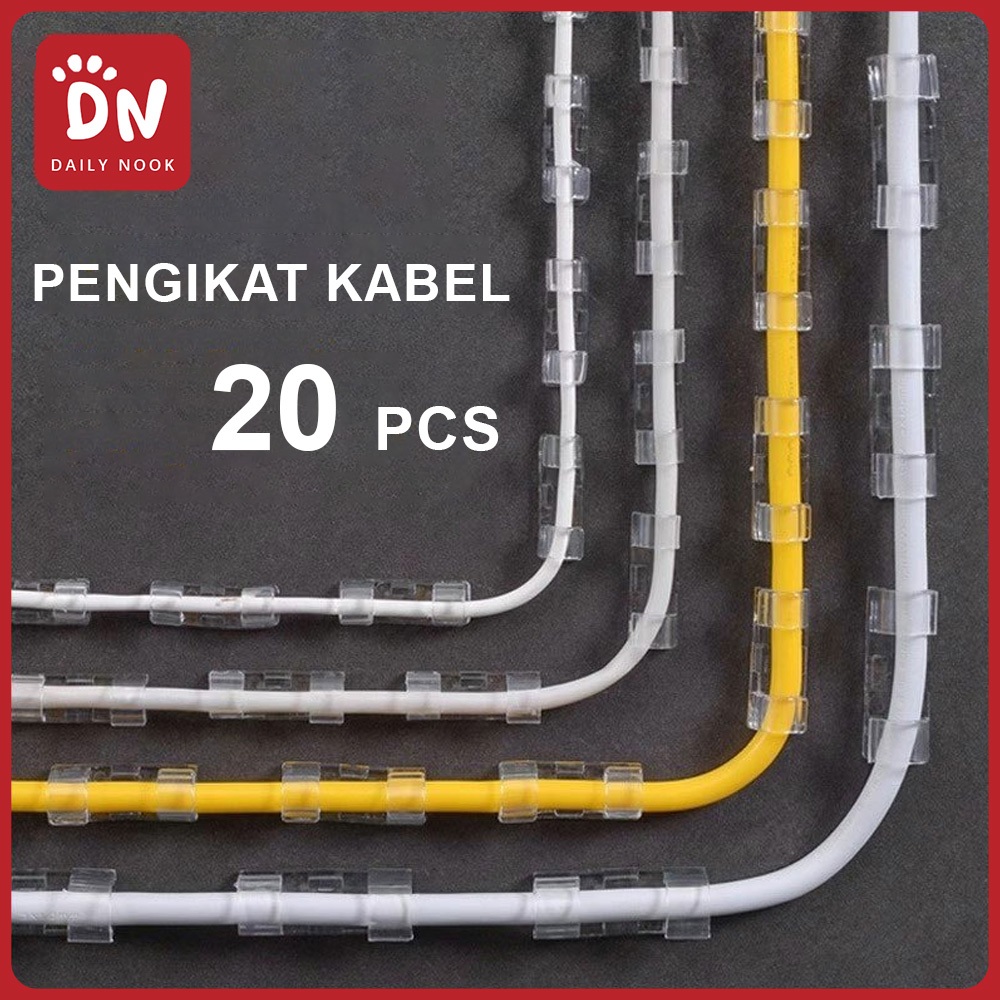 Jual Alat Penata Kabel Tempel Dinding Tanpa Bekas, Penyimpanan ...