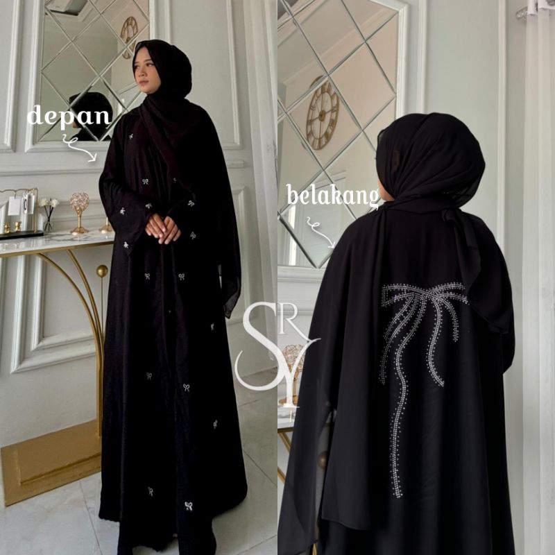 Jual ABAYA PITA ( ori by syarah collections) // ABAYA COQUETTE// ABAYA ...
