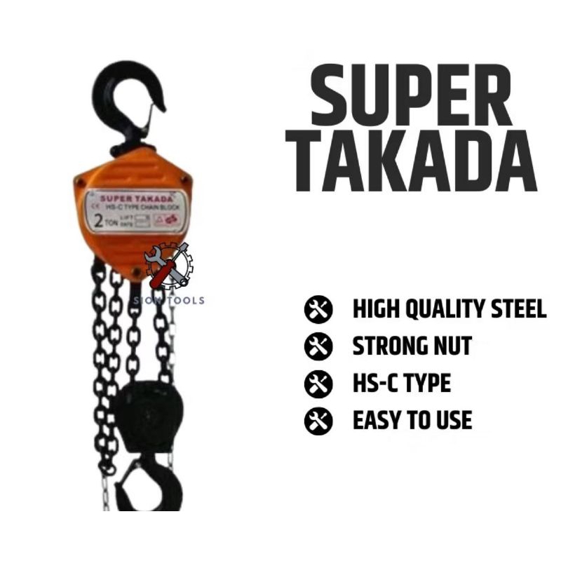 Jual Chain Block 1 Ton Super Takada | Shopee Indonesia