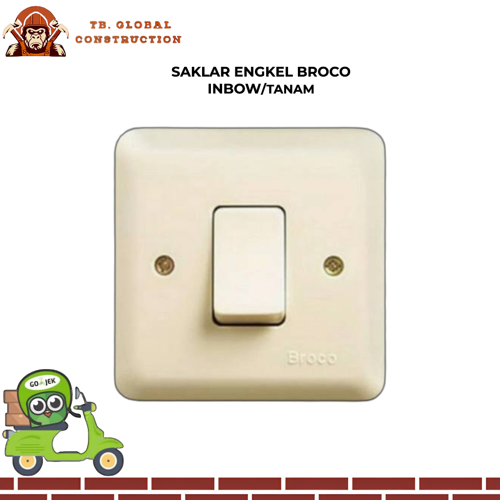 Jual Broco Saklar Engkel Saklar Tanam Inbow | Shopee Indonesia