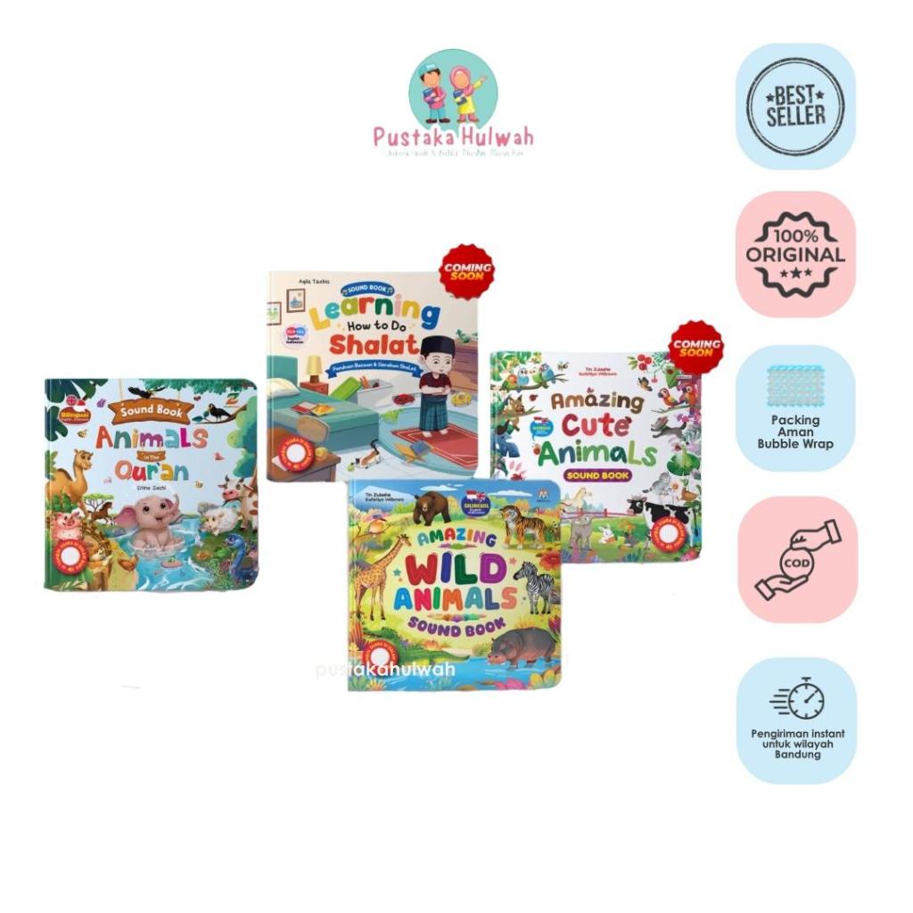 Jual Amazing Wild Animals Sound Book (Usia 1+) - [Pustaka Hulwah x ...