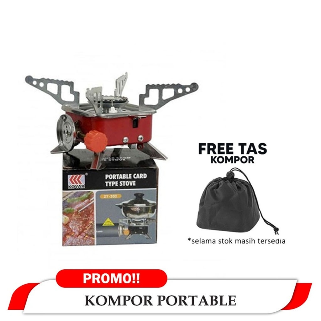 Jual Kompor Camping Gas Kotak Mini Portable Stove Gas Kompor Portable ...