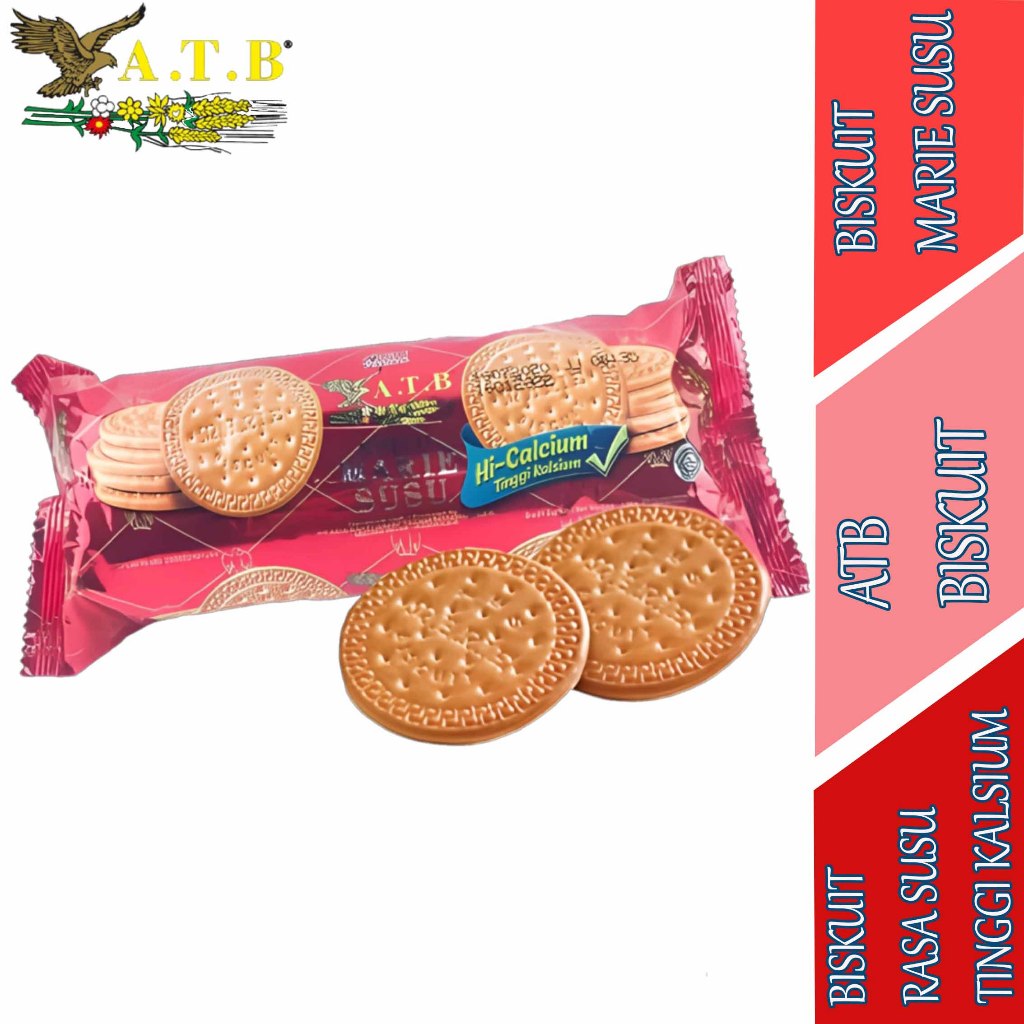 Jual Biskuit Rasa Susu Tinggi Kalsium - ATB Biskuit - Biskuit Marie ...