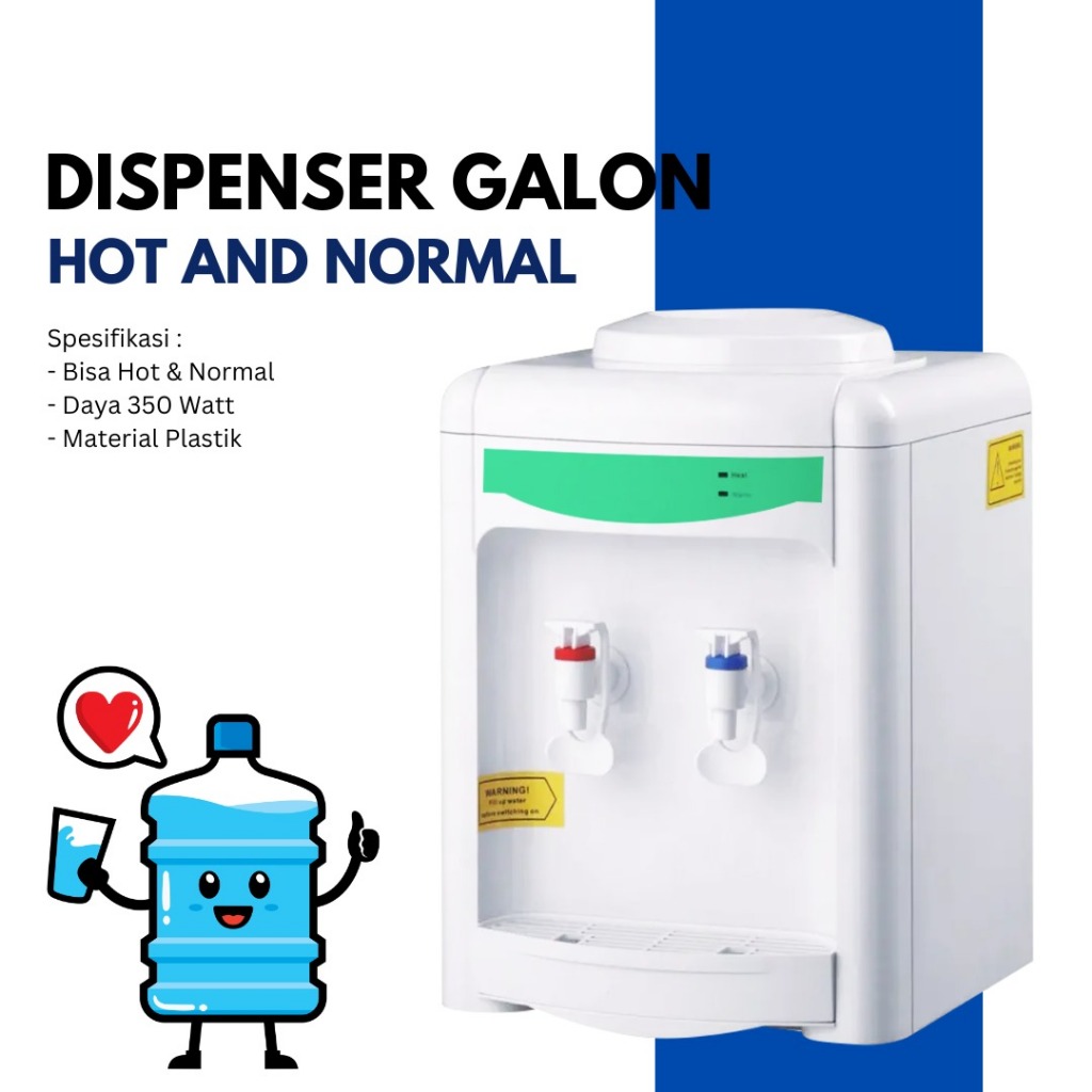Jual GTE | Dispenser Air galon / Dispenser Panas dan Normal / Tempat ...