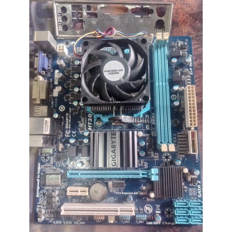 Jual Motherboard Gigabyte Am3+ Processor Fx6100 Back Panel | Shopee Indonesia
