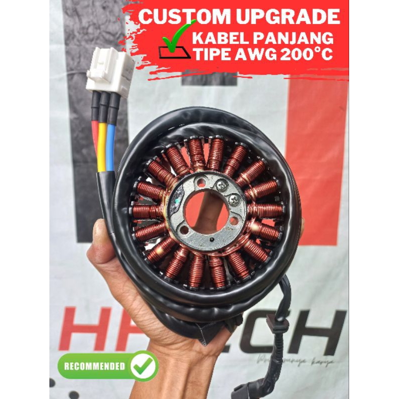 Jual SPUL NMAX AEROX LEXY 𝗠𝗢𝗗𝗜𝗙 𝗞𝗔𝗕𝗘𝗟 𝗔𝗪𝗚 𝟮𝟬𝟬°𝗖 | Shopee Indonesia