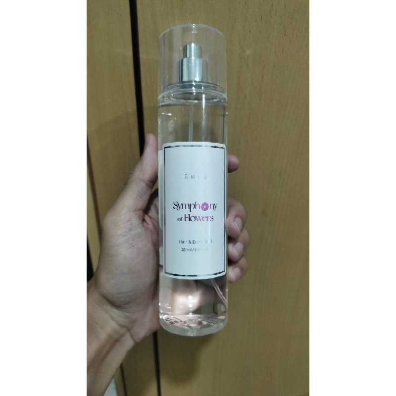 Jual HMNS symphony of flowers body mist decant/travel size | Shopee ...