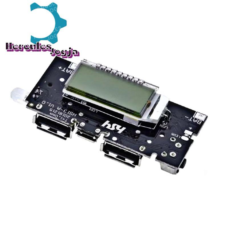 Jual Modul Powerbank H913-A Dual Output 5V 1A & 2.1A dengan LCD Display | Shopee Indonesia