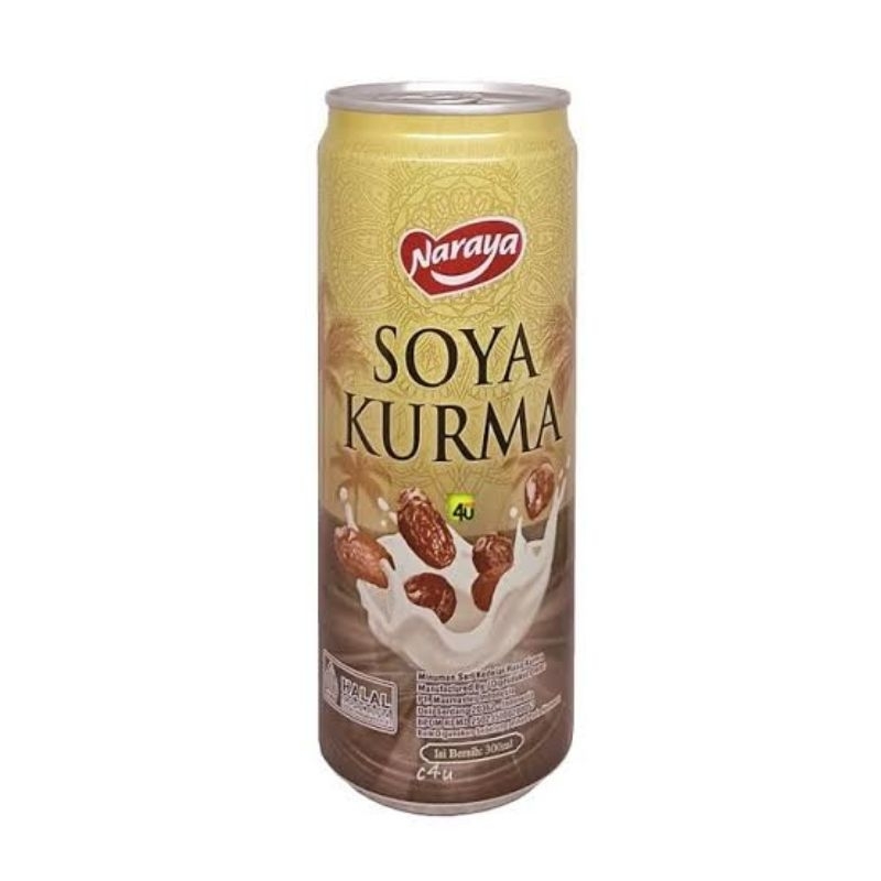 Jual naraya soya kurma kaleng 300ml | Shopee Indonesia
