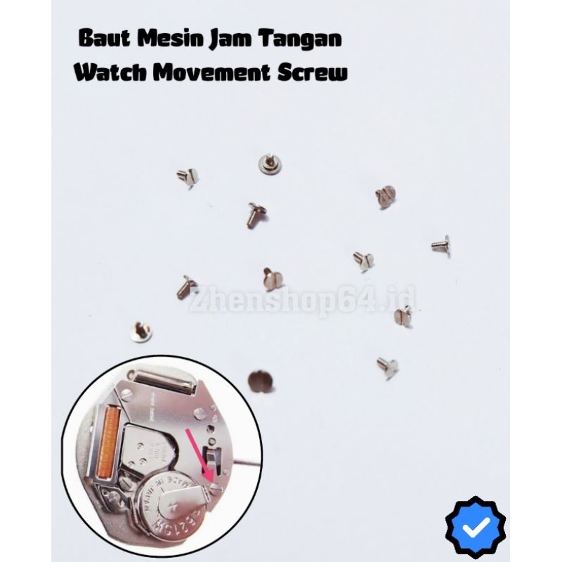 Jual Baut Mesin Jam Tangan/Screw Watch Movement | Shopee Indonesia