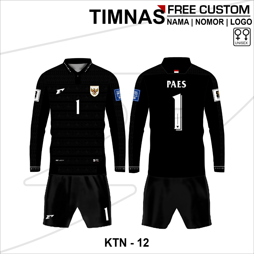 Jual Jersey kiper timnas indonesia terbaru 2025 baju kaos bola timnas ...