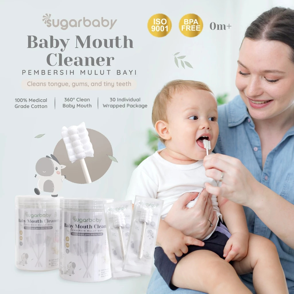 Jual Sugarbaby / Sakumini - 30 Pcs Baby Mouth Cleaner Pembersih Mulut ...