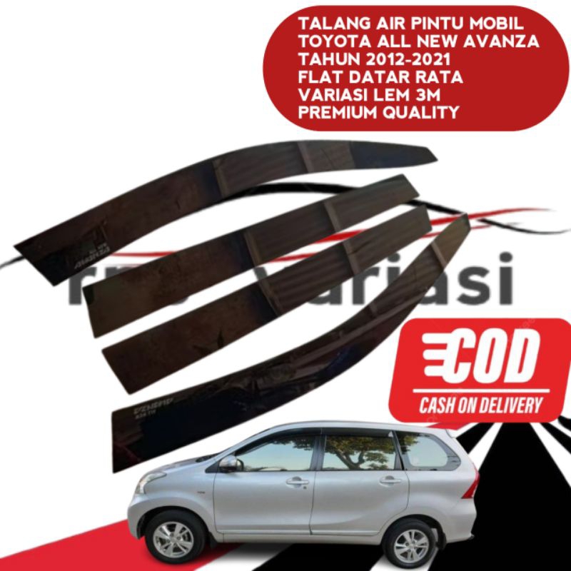 Jual Talang air mobil Toyota All New Avanza 2012-2021 Premium Quality | Shopee Indonesia