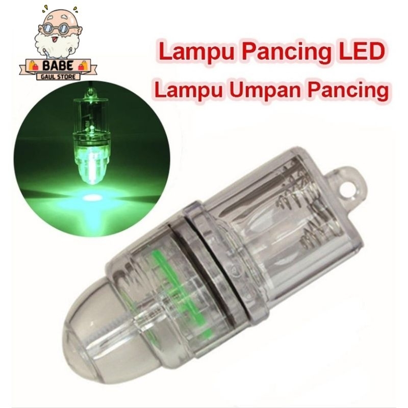 Jual LAMPU UMPAN PANCING INDIKATOR LED BAWAH AIR LAMPU KLIP JARING ...