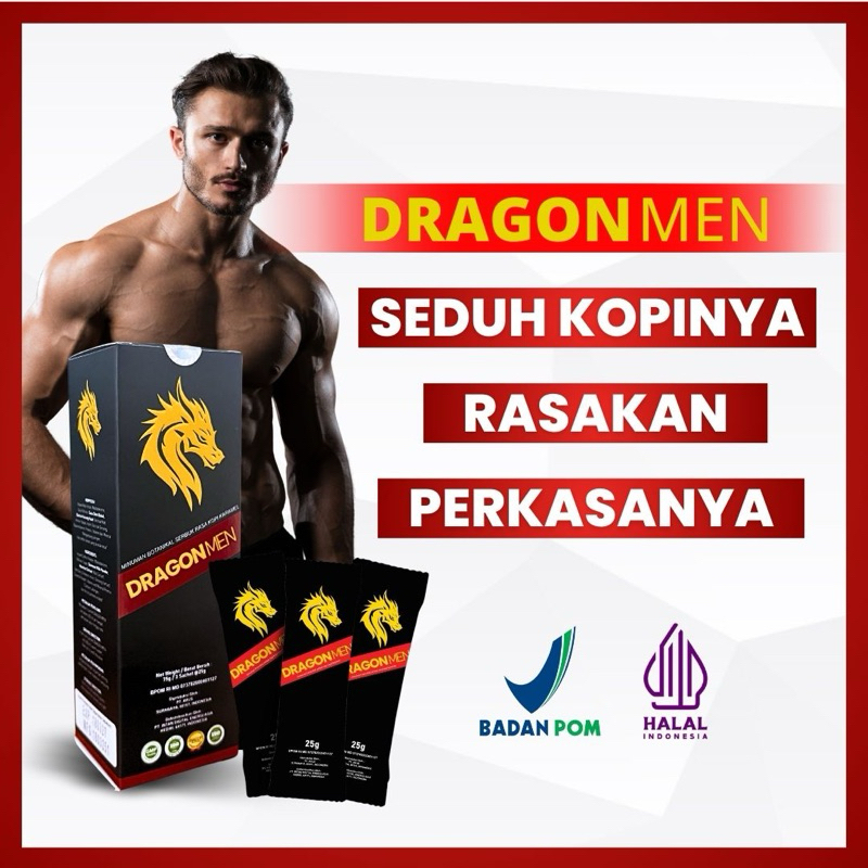 Jual Kopi Stamina Kuat Perkasa Dan Tahan Lama Dragon Men BPOM | Shopee ...