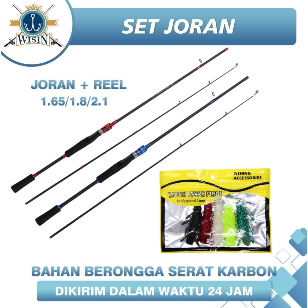 Jual WISIN Jual joran casting Carbon Fiber Max Drag 20kg Spinning Fishing Rod Baitcasting ...