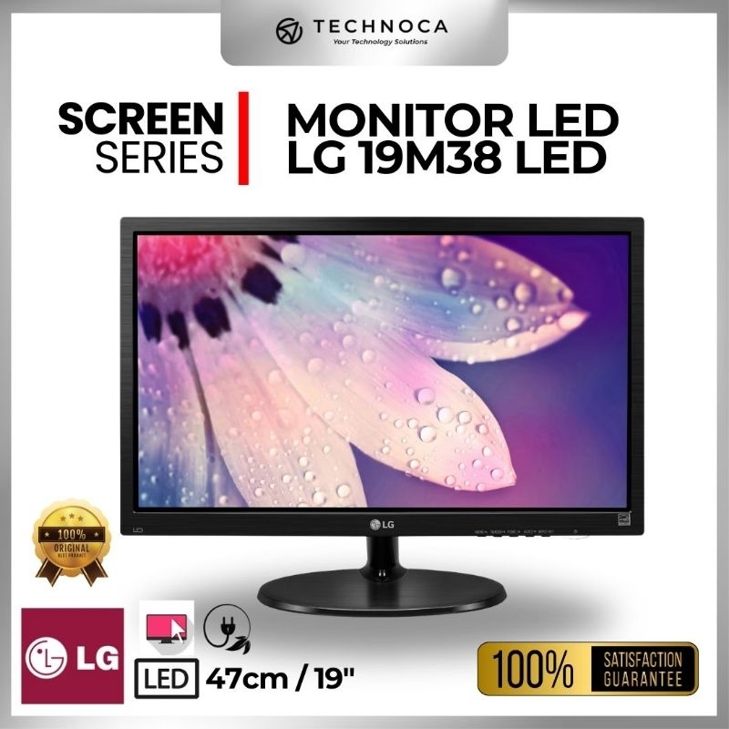 Jual MONITOR LCD LG 19M38A 19INCH Second | Shopee Indonesia