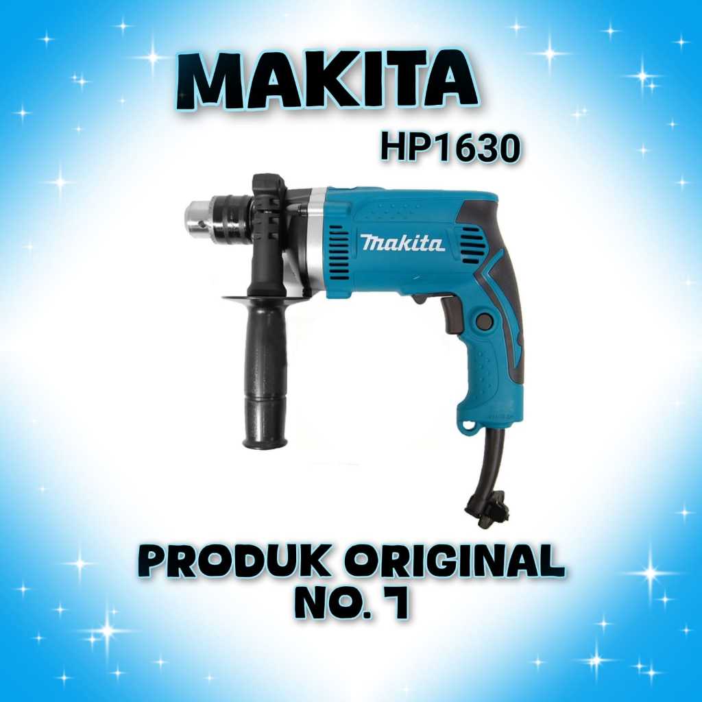 Jual MAKITA HP1630 Mesin Bor Beton HP 1630 Hammer Drill 13mm | Shopee Indonesia