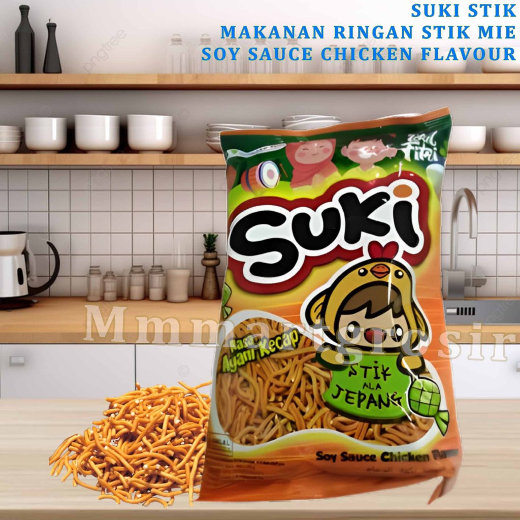 Jual Suki Snack / Snack Stik Ala Jepang / Cemilan Snack Rasa Ayam Kecap ...