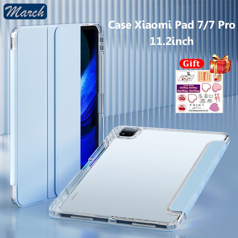 Jual Untuk Xiaomi Pad 7/7Pro 11.2inch Casing With Slot Pen Auto Lock Wake Up Magnetic Protective ...