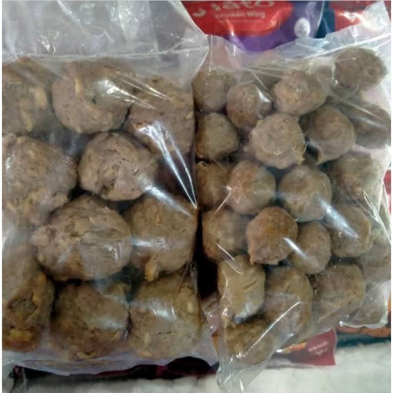 Jual Bakso Babon mekar 100% original daging sapi 500g | Shopee Indonesia