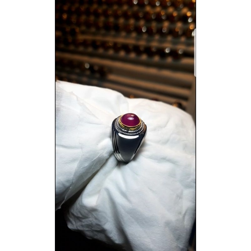 Jual emban ikat ring monel super doff handmade kosongan tanpa batu ...