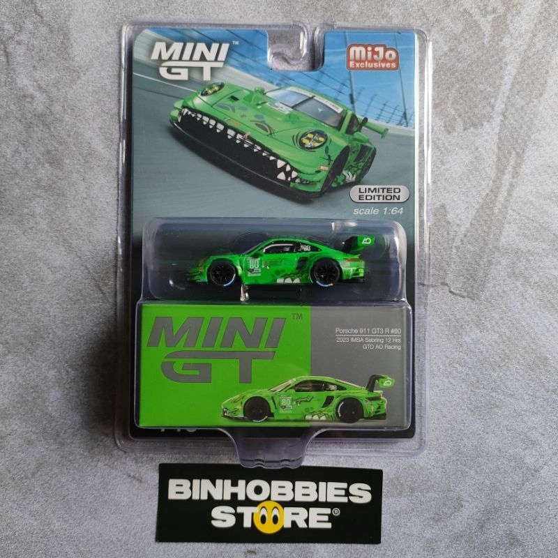 Jual MINI GT REXY Porsche 911 GT3 R 713 Blister Diecast ORIGINAL ...