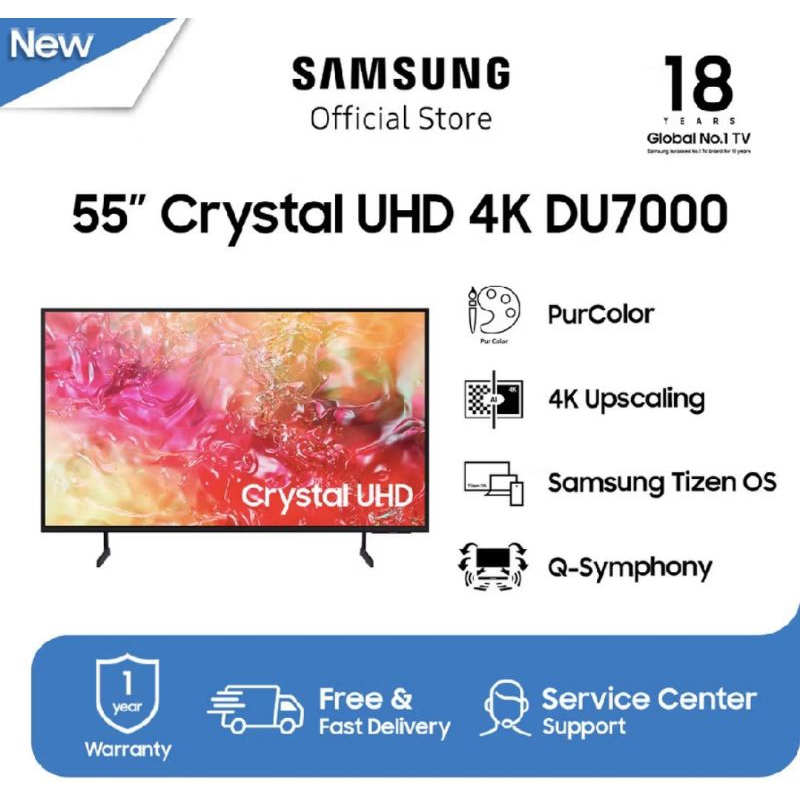 Jual Jambi tv samsung 55u8000 smart tv 55 inci crystal uhd 4k u8000 ...