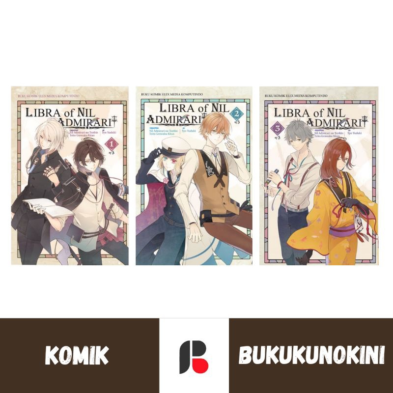 Jual (Original, Segel) Komik Libra of Nil Admirari Vol 1 2 3 (Tamat) - Syo Yuduki (Elex Media ...