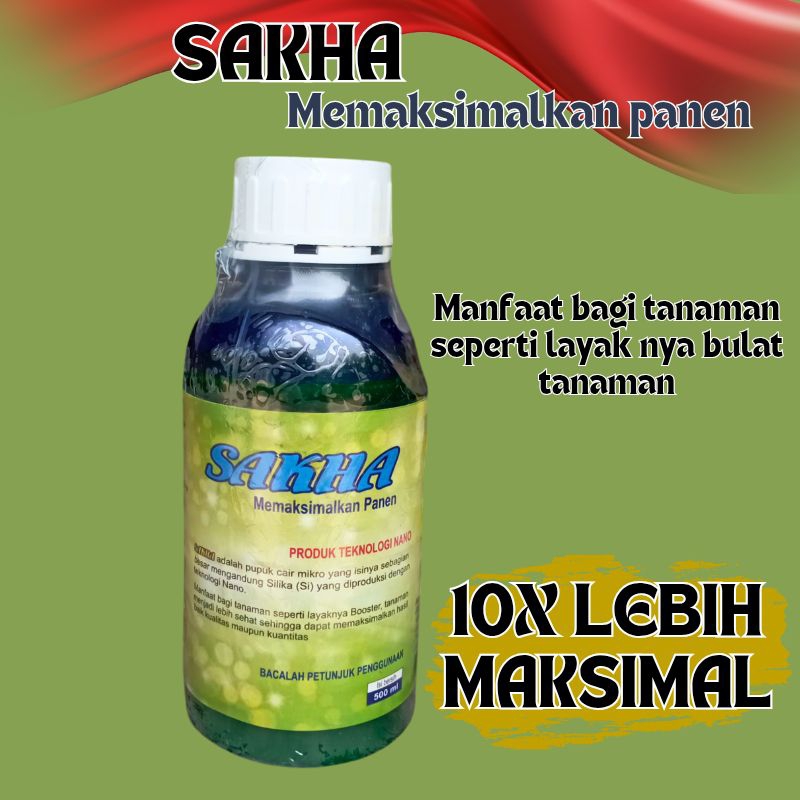 Jual Sakhaa 500ml Mencegah mengatasi asam asaman pada tanaman padi dan ...