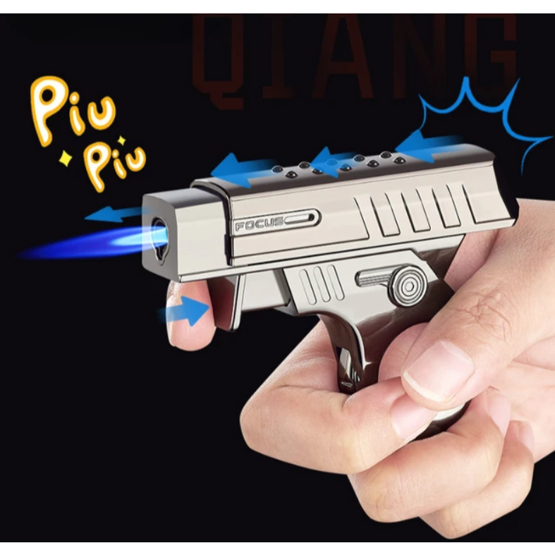 Jual Korek Api Bara Las Pistol MiniGun Kokang Spinner Gas Jet Torch ...