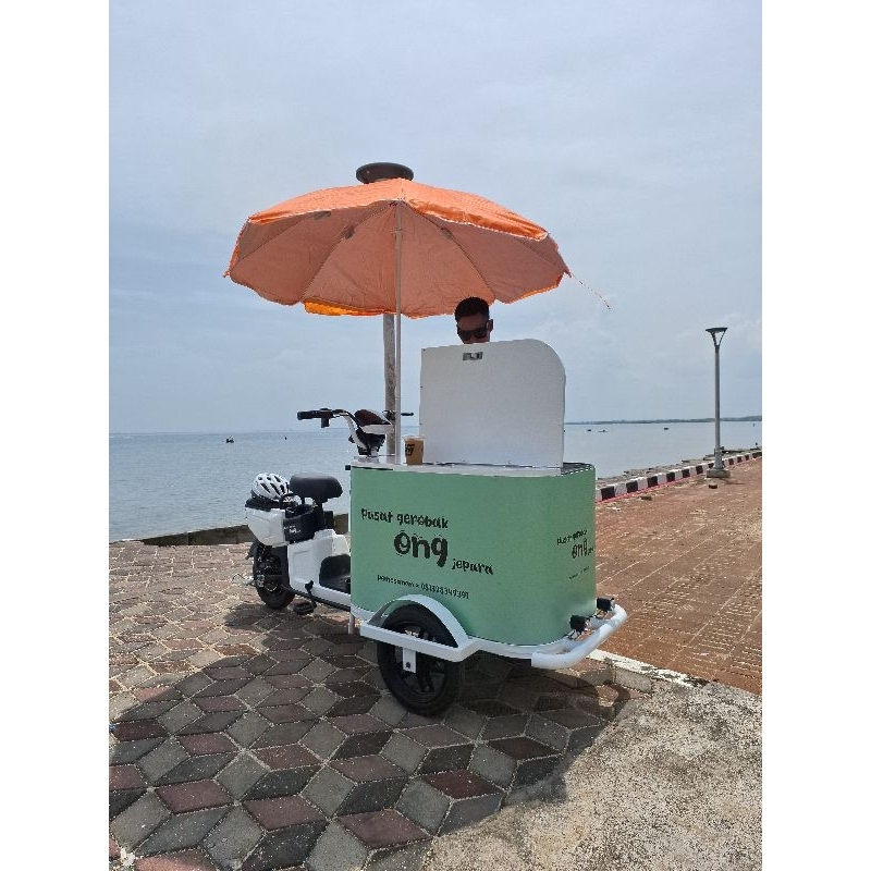 Jual gerobak sepeda listrik | gerobak listrik | gerobak listrik bisa ...