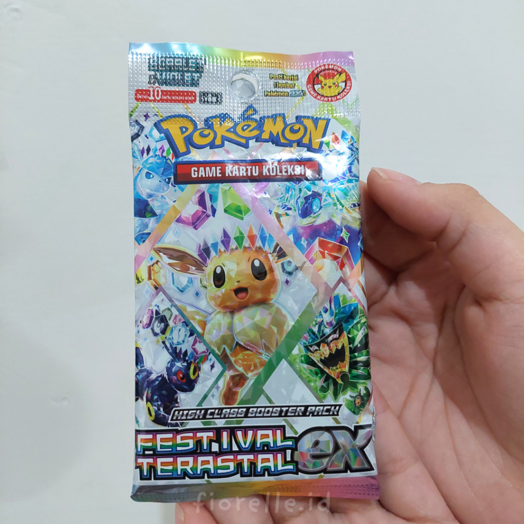 Jual POKEMON KARTU ORIGINAL FESTIVAL TERASTAL EX (S8VA) | Shopee Indonesia
