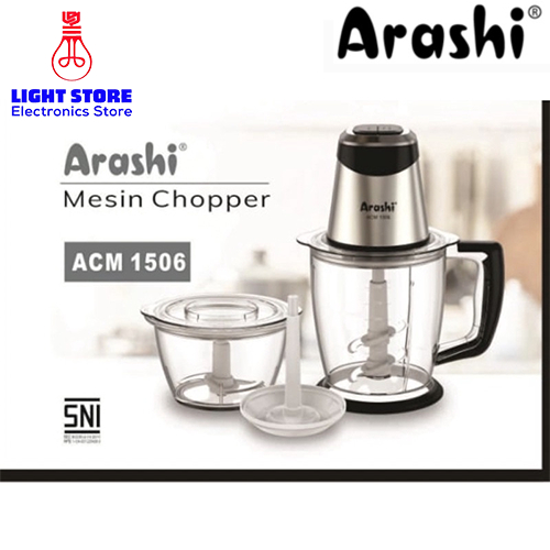 Jual ARASHI MESIN CHOPPER ACM 1506 1,5L Blender Capsule Kapsul ...