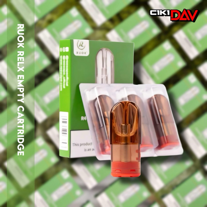 Jual RUOK R4 RELX Infinity Empty Cartridge authentic | Shopee Indonesia