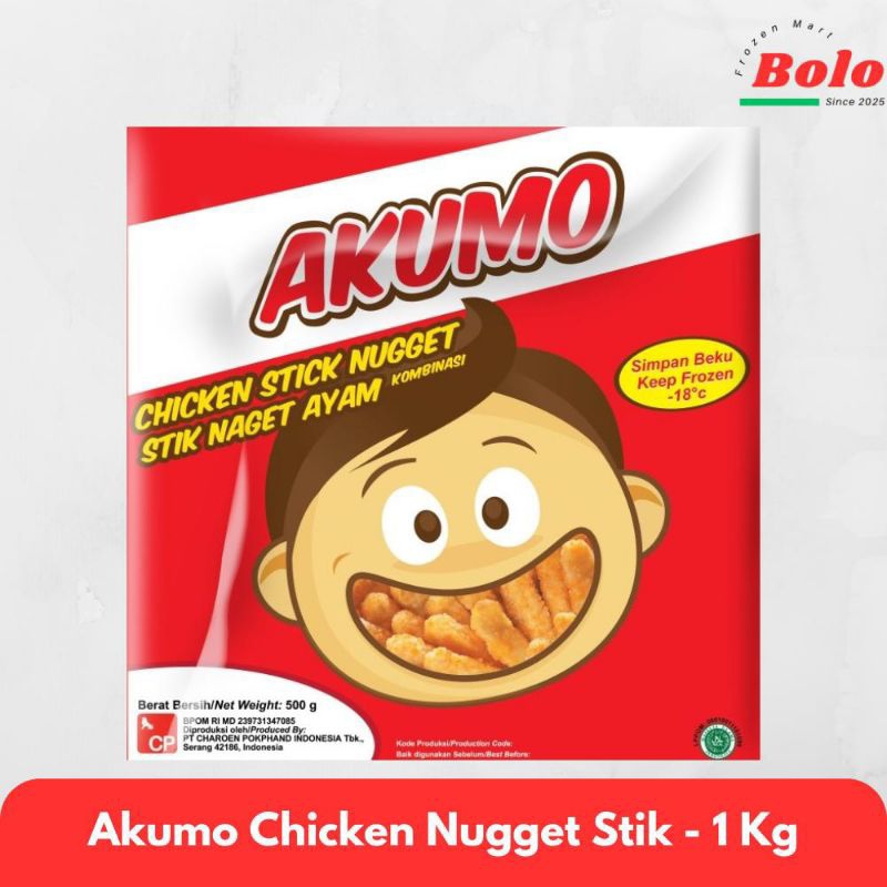 Jual Akumo Chicken Nugget Stik 500gr/1Kg | Shopee Indonesia