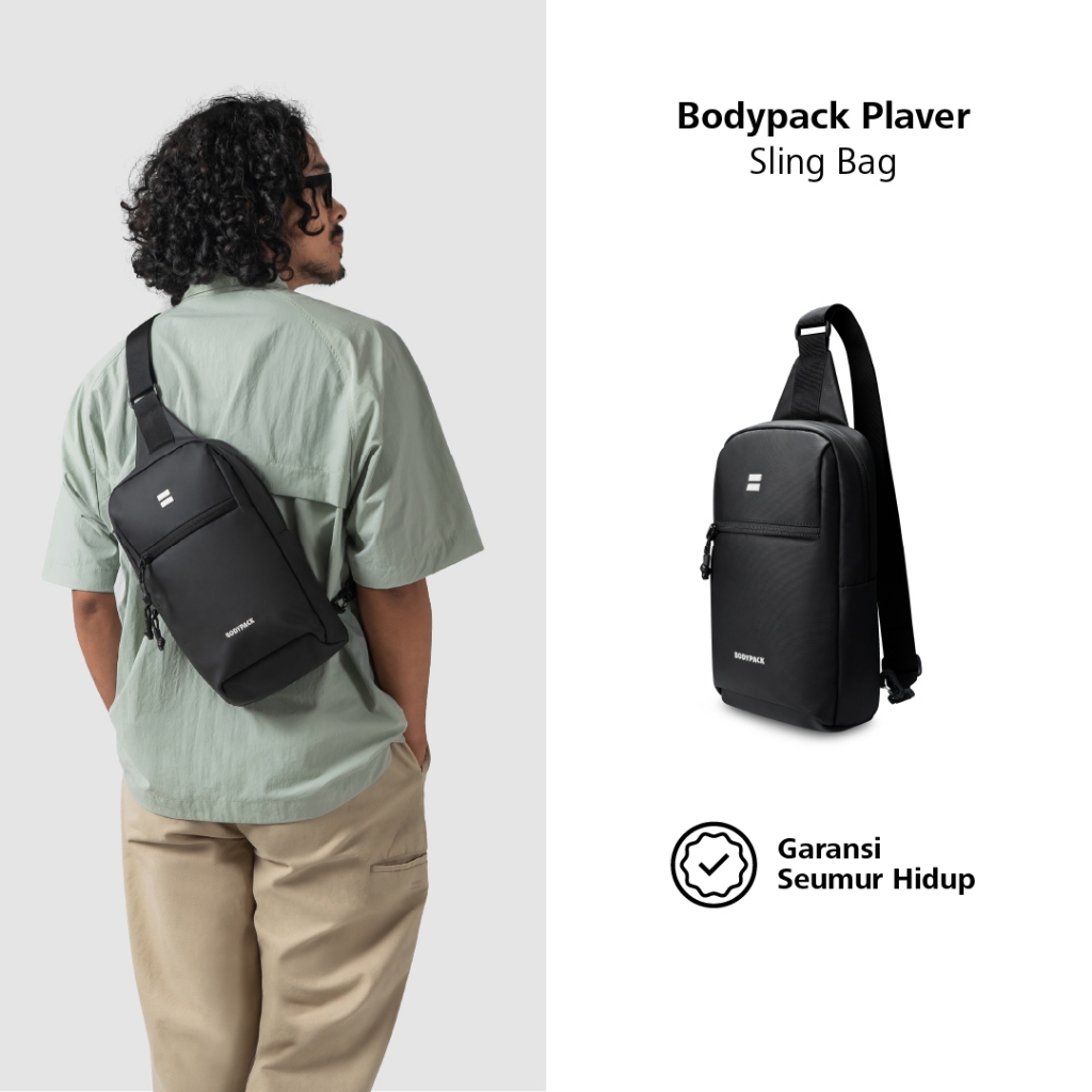 Jual Bodypack Plaver Sling Bag Tas Selempang Travel Kerja Kuliah ...