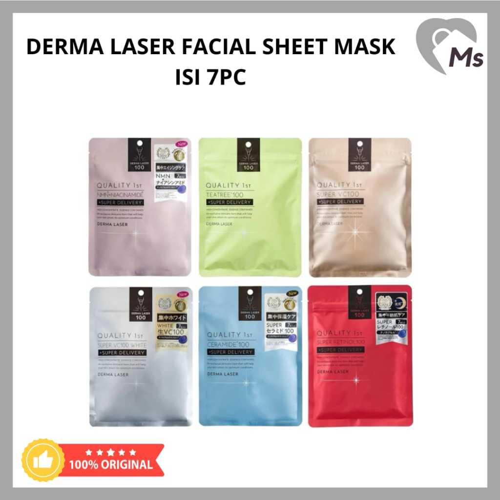 Jual Derma laser super VC100+ - Masker muka original japan | Shopee ...