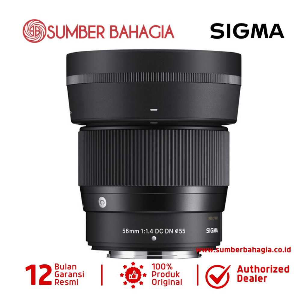 Jual Sigma 56mm f/1.4 DC DN Contemporary Lensa | Shopee Indonesia