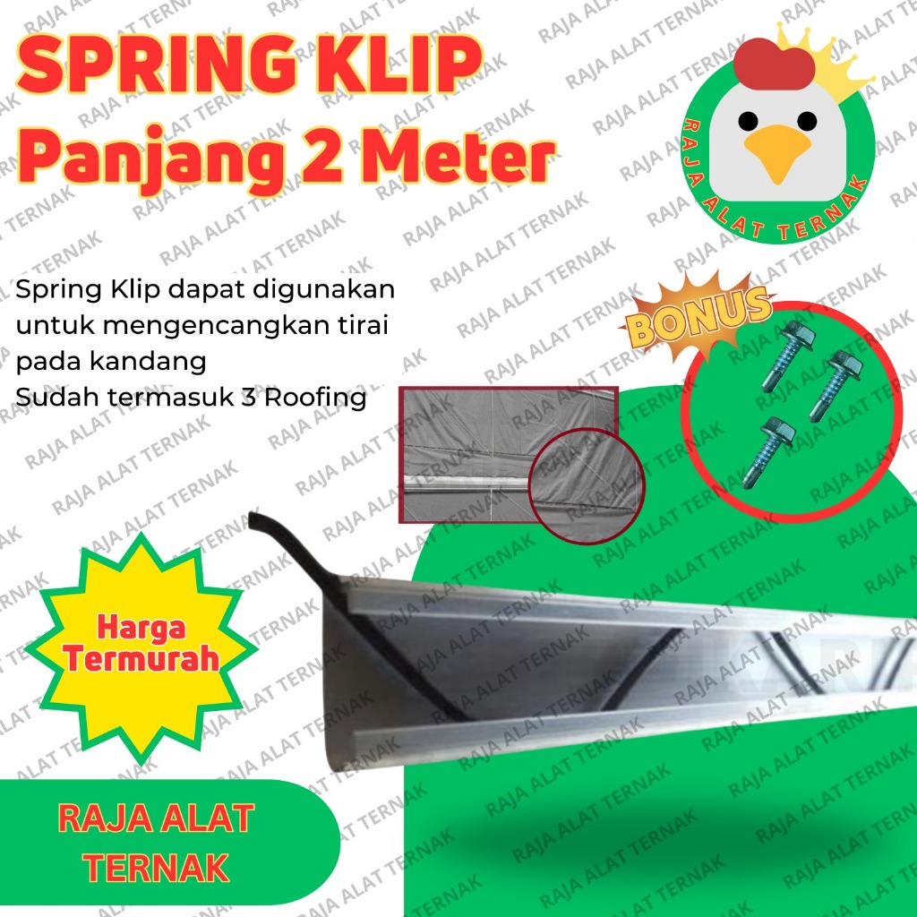 Jual Spring Klip / Spring Clip / Klip Penjepit / Alat Pasang Terpal 2 ...
