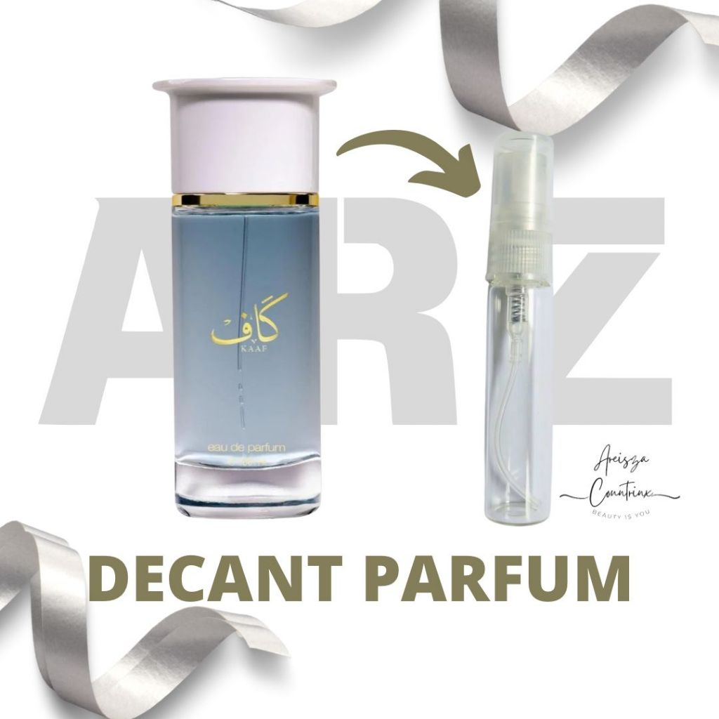 Jual DECANT AHMED AL MAGHRIBI Kaaf Extrait de Parfum BOTOL KACA | Shopee Indonesia