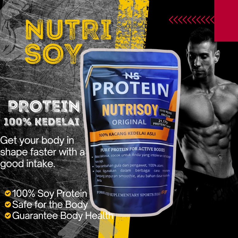 Jual Susu Protein Kedelai Vanila 1 KG - 1000 GRAM Susu Kedelai Bubuk ...