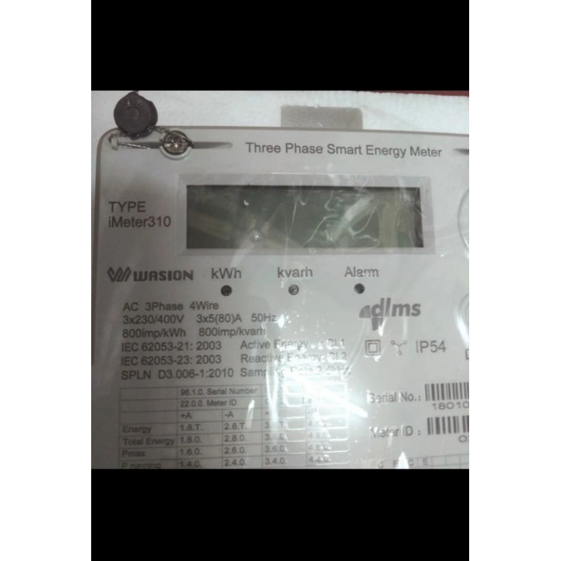 Jual KWH meter 3phase merk wasion ukuran 5(80)A | Shopee Indonesia