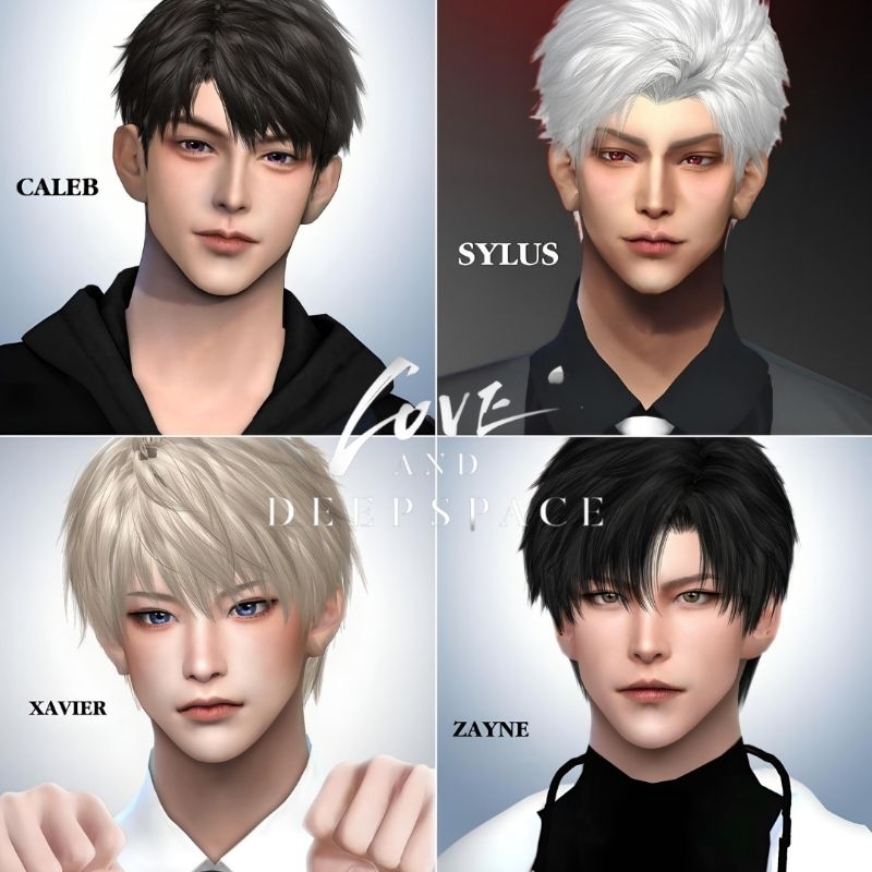 Jual CHARACTER LOVE AND DEEPSPACE THE SIMS 4 CC MODS | Shopee Indonesia