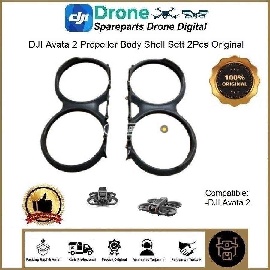Jual DJI Avata 2 Body Propeller Guard 2Pcs Sett Original Avata 2 Propeller Body Guard | Shopee ...