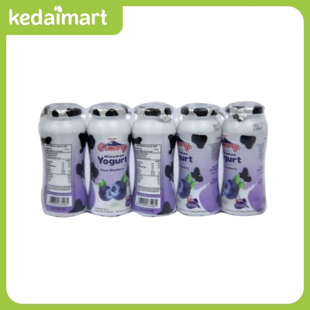 Jual Cimory Yoghurt Drink Tayo Blueberry Pack Isi 5 X 70 Ml | Shopee ...