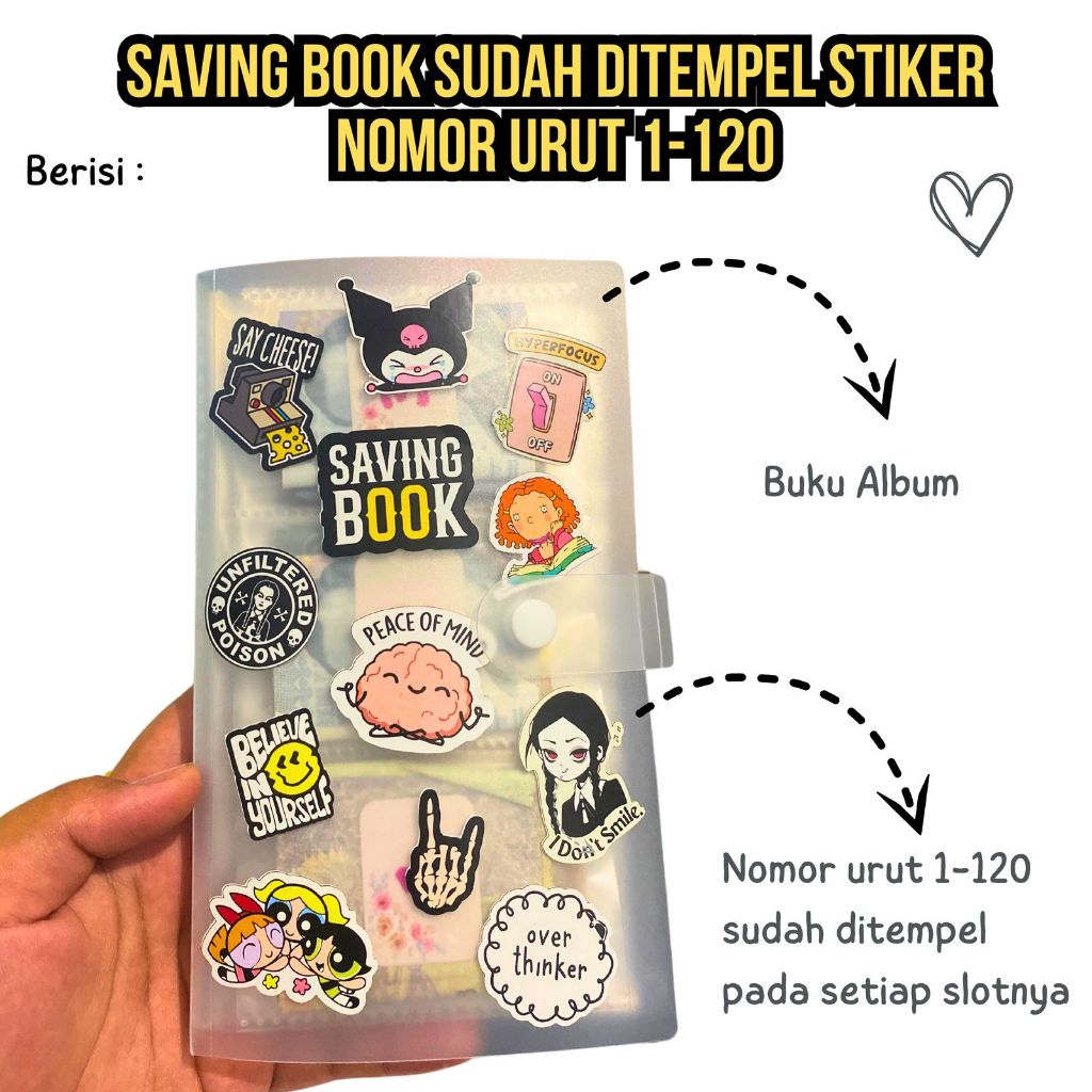 Jual Tabungan 120 | Buku Tabungan Target | Tabungan Target | Celengan ...