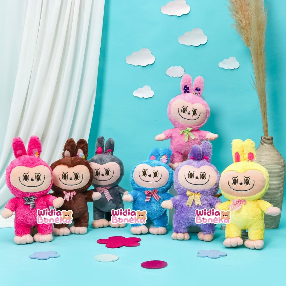 Jual Boneka Labubu Size L 55cm TANPA LAMPU LED | Shopee Indonesia